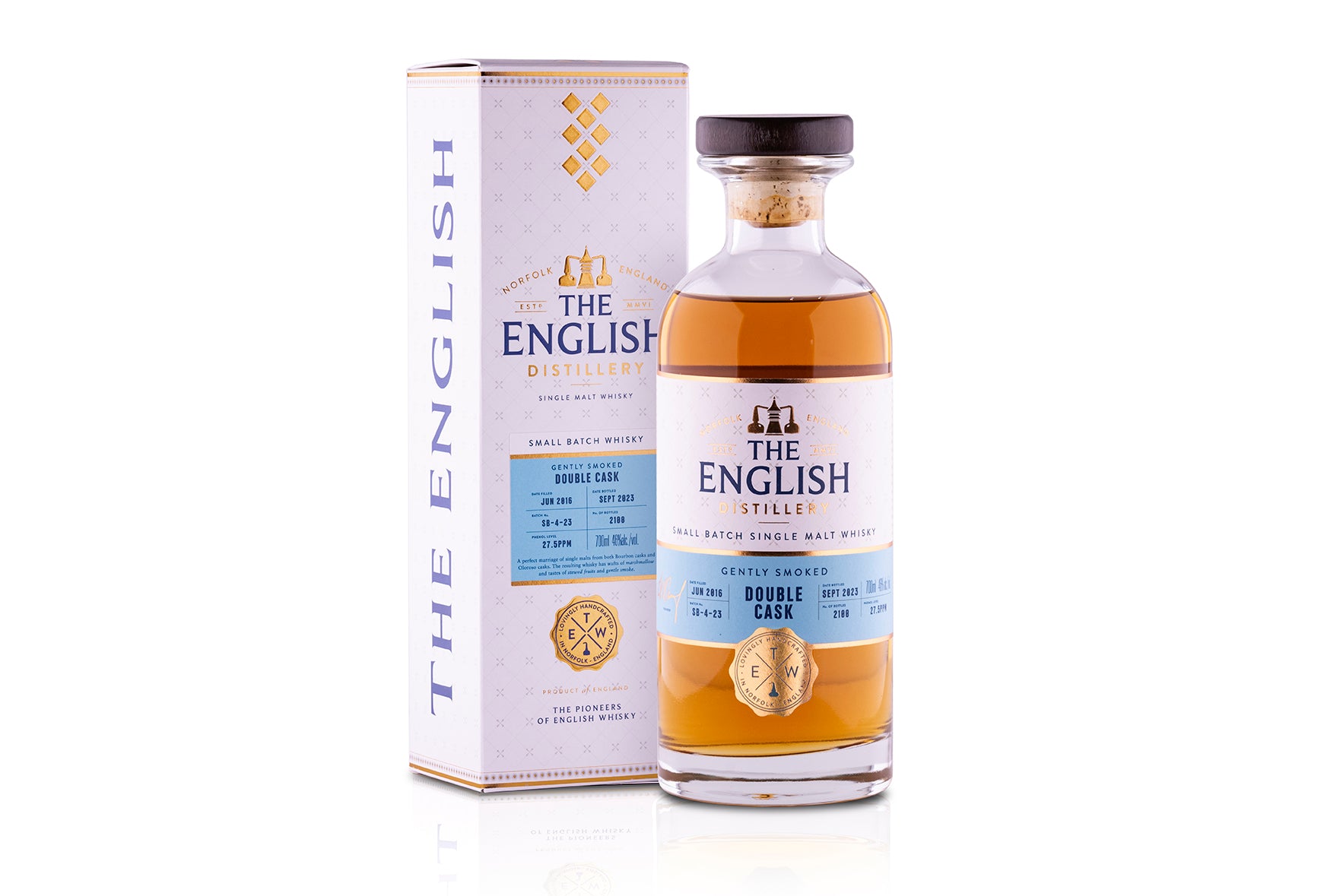 The English Gently Smoked Double Cask – The English Distillery