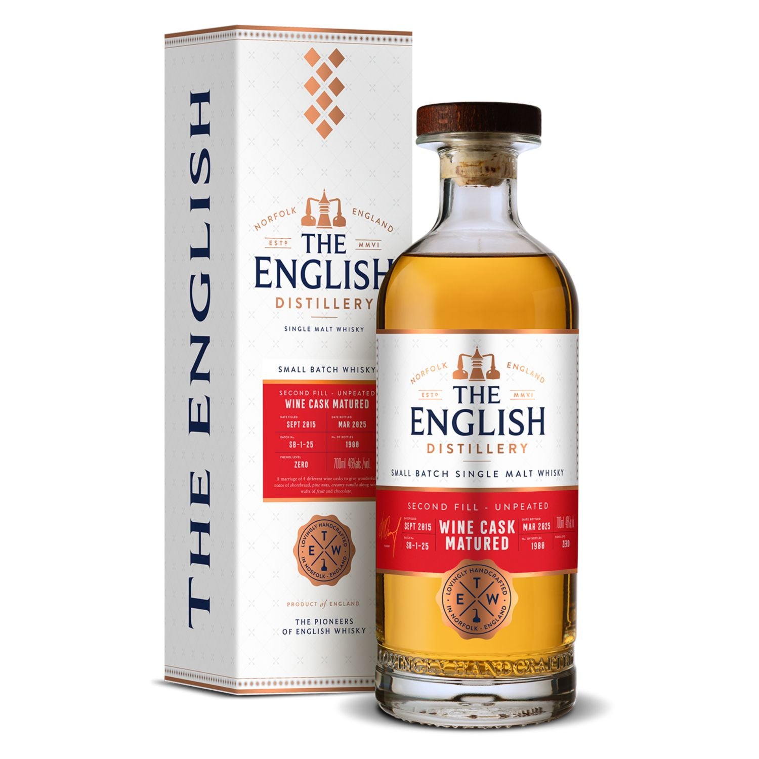 The English Wine Cask Matured – The English Distillery